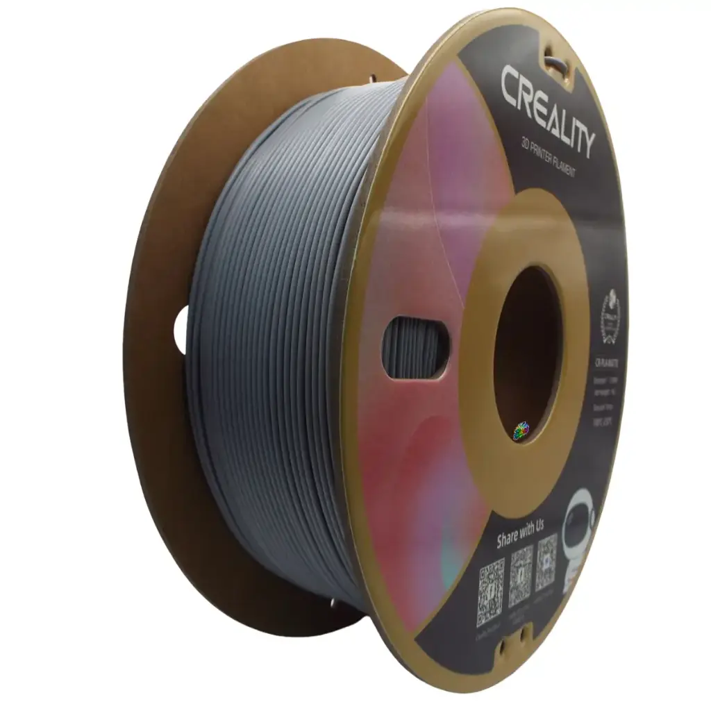 Creality CR-PLA Filament 1kg – Matte Grey | High-Precision & Easy-Prin
